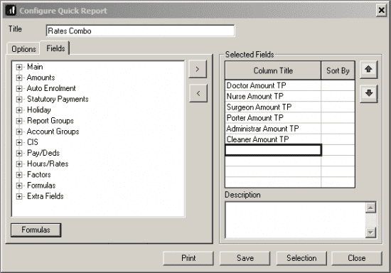 Quick Report Writer (IRIS Payroll Professional & Earnie ) | IRIS