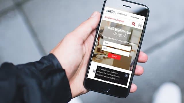 IRIS Web Portal | End-to-End Website Development | IRIS