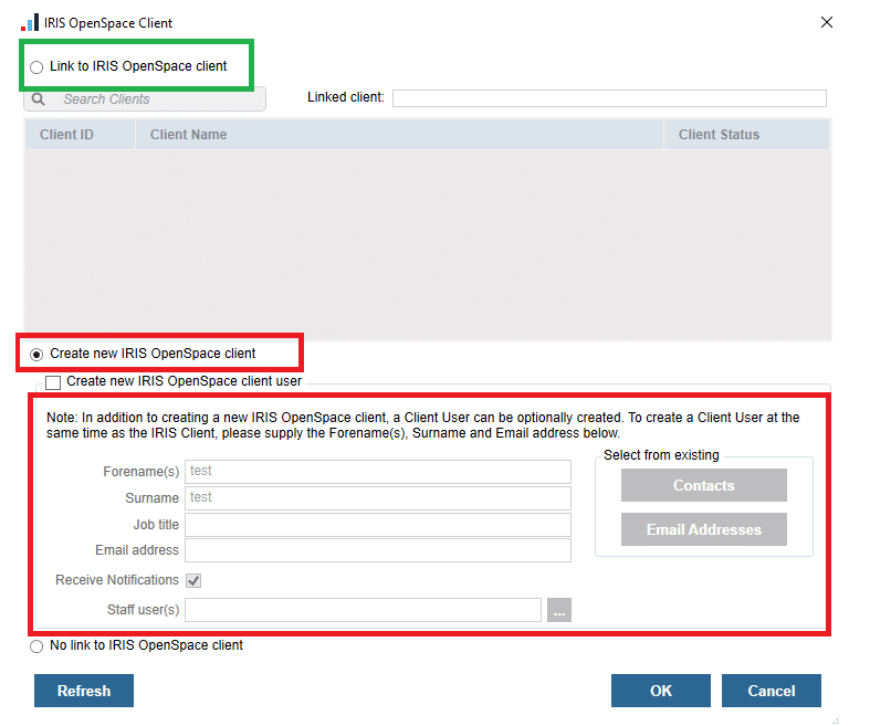 OS - 107 How to create a Client in IRIS OpenSpace | IRIS