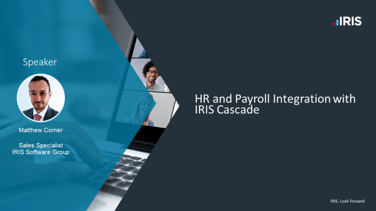 HR and payroll integration with IRIS Cascade | Webinars | IRIS