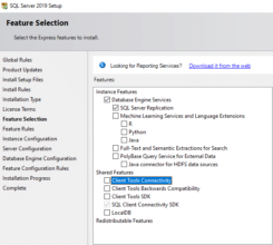Installing SQL Server Express | Knowledge Base