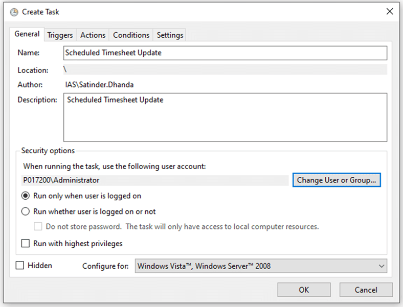 IRIS 22.1- Schedule Time Ledger Update | Knowledge Base