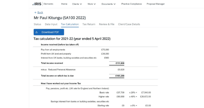 IRIS Elements | Cloud Accountancy Platform | IRIS