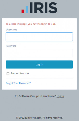 IRIS Elements Tax and Accounts queries | Knowledge Base