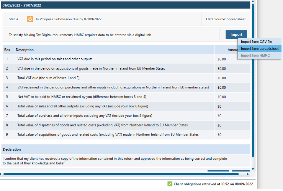 PTP VF - How to Import from a Spreadsheet | IRIS