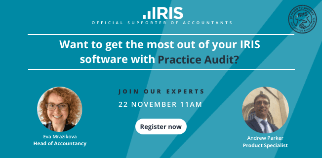 Practice Audit: Getting the most out of your IRIS software | Webinars | IRIS