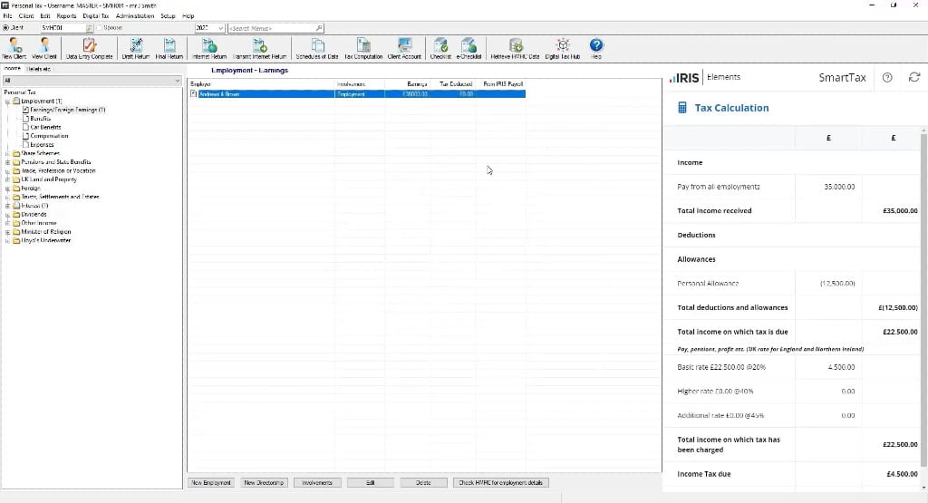 IRIS Elements SmartTax - Real Time Tax Calculations | IRIS