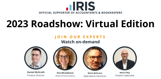 2023 Roadshow: Virtual Edition | Webinars | IRIS