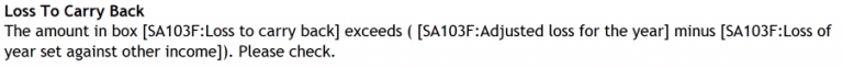 Personal Tax- How to carry back trading loss for Sole trader ...