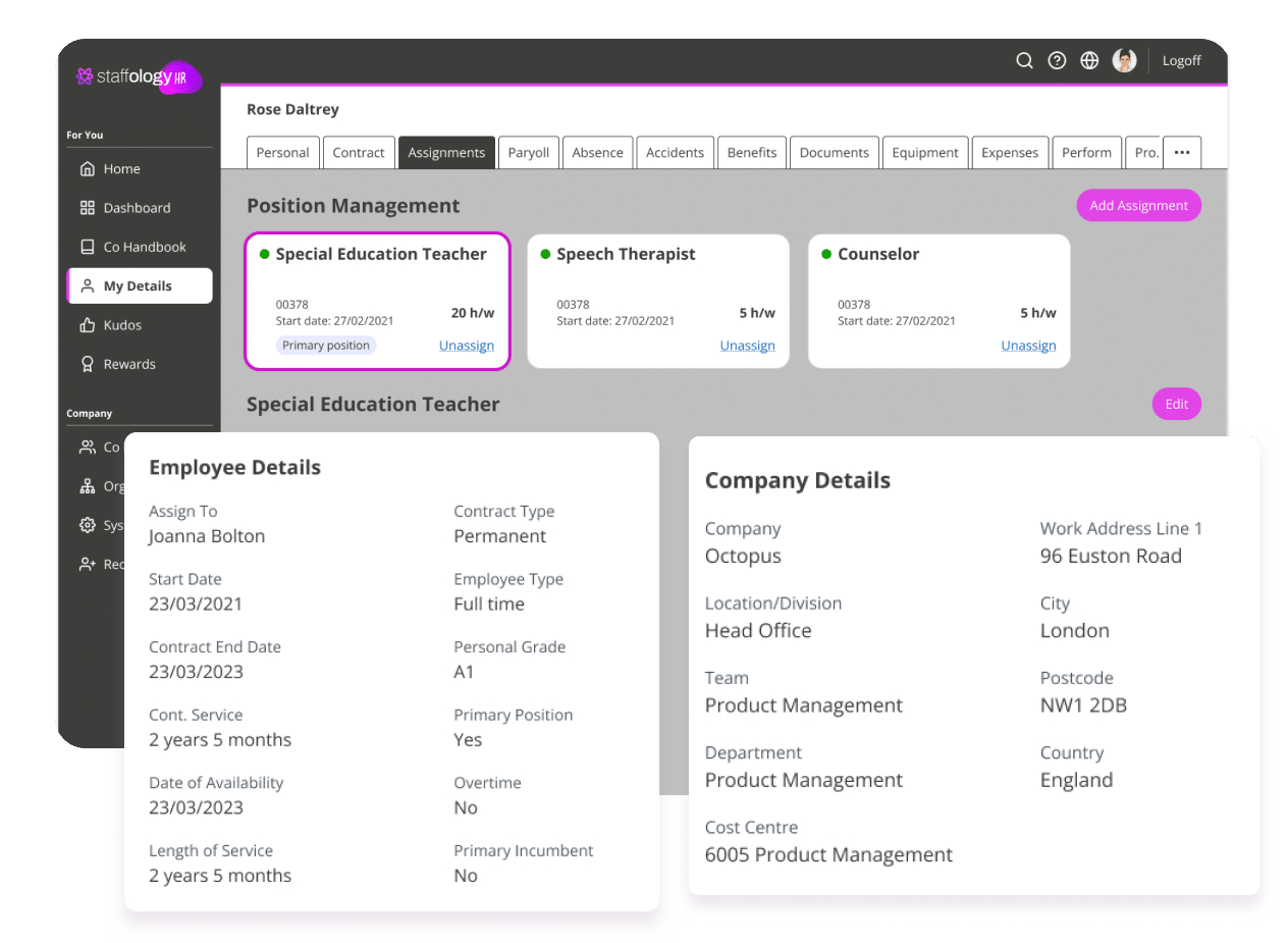 Staffology HR | Integrated Cloud HR Software | IRIS